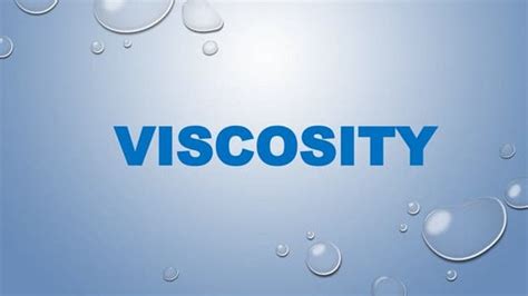 Viscosity Measurement Using Ostwald Viscometer Pptx Chemistry Science
