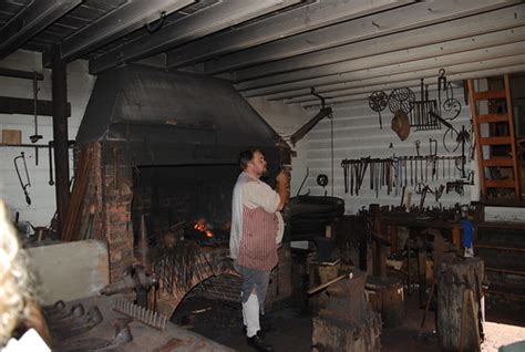 Blacksmith At Colonial Williamsburg Colonial Williamsburg Flickr
