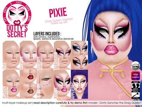 Pixie Makeup Set Dottys Secret