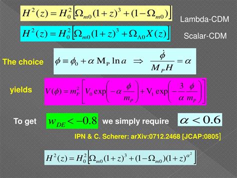 Ppt Dark Energy Constraints On Modified Gravities Powerpoint