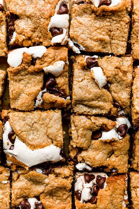 Smores Cookie Bars Recipe Video Sallys Baking Addiction