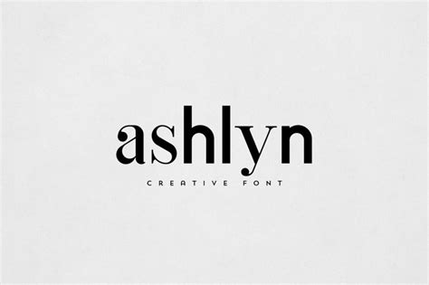 Ashlyn Font Fonts Hut