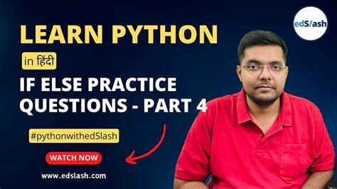 If Else Practice Questions In Python Part 4 Conditional Statements