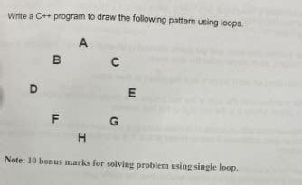 Solved Write A C Program By Using Only Loops Not Use Chegg