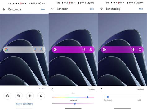 How To Customize The Google Search Widget Android Central