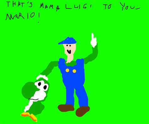 Mama Luigi Drawception