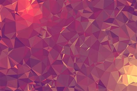 Abstract Textured Pink Polygonal Background Low Poly Geometric