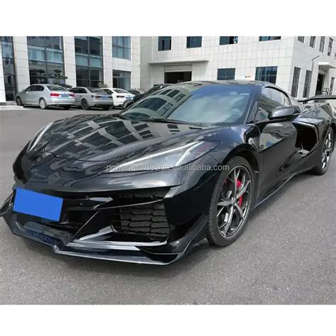 Pp Material Bodykit Front Bumper Upgrade C8 Z06 For Chevrolet Corvette
