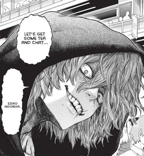 Shigaraki Boku No Hero Academia Manga Panel Arte De Cómics Dibujos
