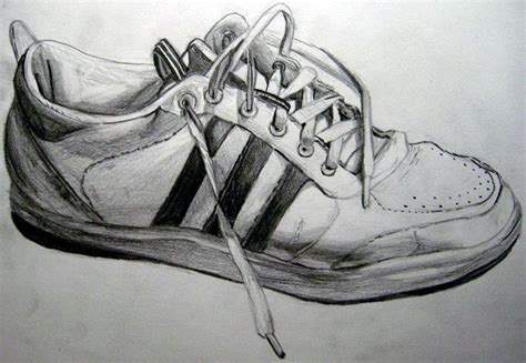 Shoes Drawing With Pencil At Kenneth Burton Blog