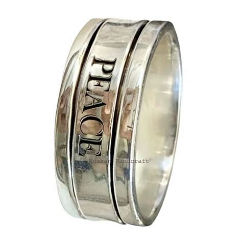 Silver Thumb Ring 18 Mm At Rs 699piece In Jaipur Id 2853259136873