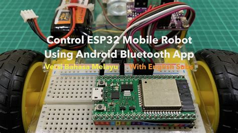 Control ESP Mobile Robot Using Android Bluetooth App