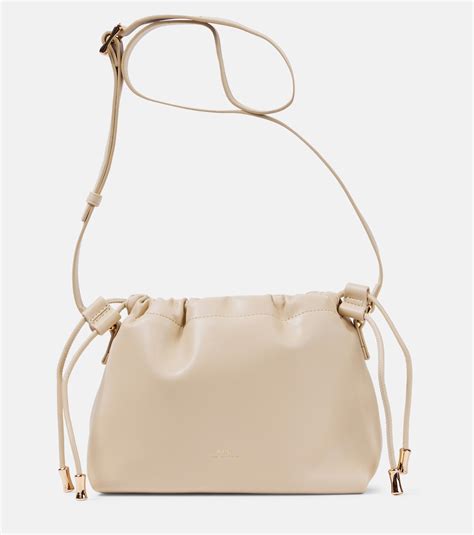 Apc Ninon Mini Faux Leather Shoulder Bag Endource
