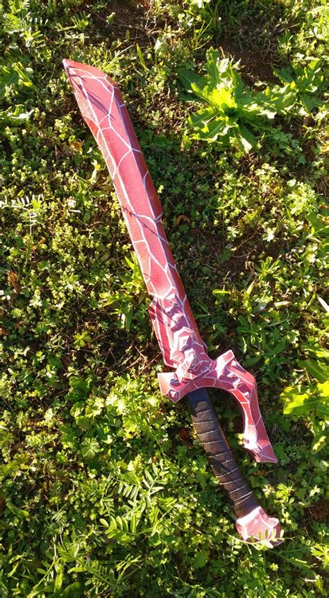 Ruby Quartz Cutlass I Made For My Home LARP R LARP