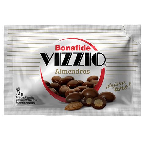 Almendras Con Chocolate Vizzio 72 Gr Masonline Más Online
