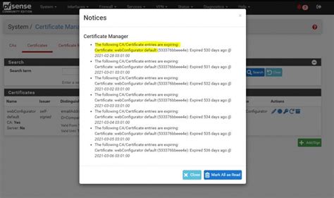 locked out of web configurator because of untrusted certificate r