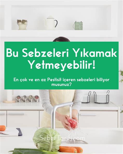 Sebzelerde Pestisit Kalıntısı Nasıl Temizlenir