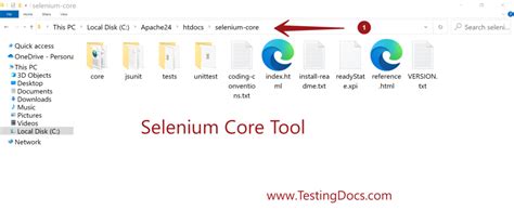 Install Selenium Core TestingDocs