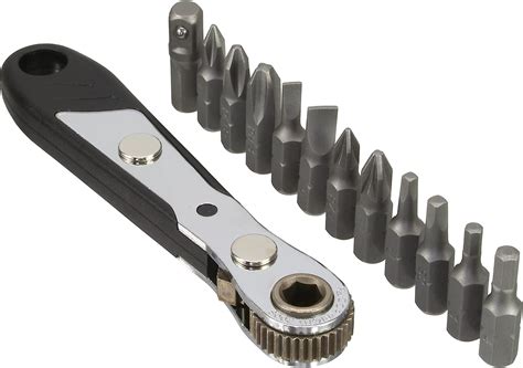 Inline 43034t Mini Ratchet Set With 12 Piece Bit Set Uk