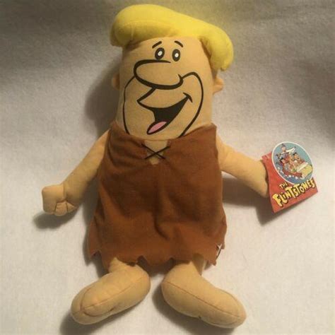 Barney Rubble 14 The Flintstones Plush Hanna Barbera Toy Factory Doll