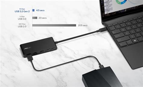 Asus Dual 4k Usb C Dock Dc201｜docks Dongles And Cable｜asus Global