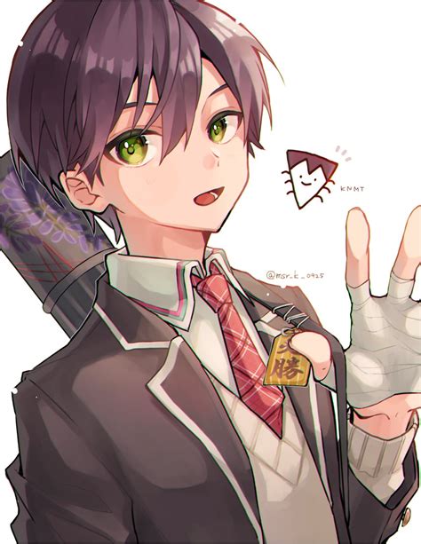 Kenmochi Touya And Kenmochi Touya Nijisanji Drawn By Mashiro Konomi Danbooru