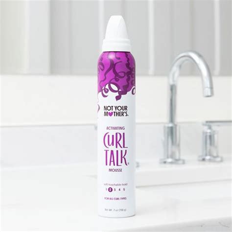 Not Your Mothers Curl Talk Curl Activating Mousse 7 Oz Gen C Beauty