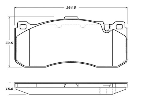 Mini Cooper Brake Pads Front Stoptech St Street `12 `14 308