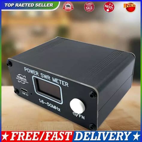 Mini High Frequency Swr Meter Hf Digital Display Shortwave Power Meter 0 5w 150w £40 67