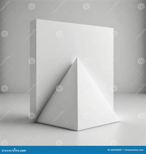 Abstract Modern Background Pyramid With Four Triangular Sides Ai