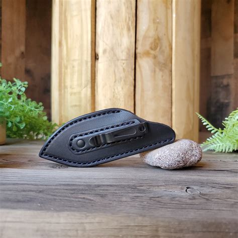 Qsp Canary Leather Sheath Blackout Sheath Only Lazy 3 Leather Company