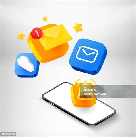 현대 휴대 전화를 통해 인터넷 메일링 3d 벡터 일러스트 레이 션 등측투영법에 대한 스톡 벡터 아트 및 기타 이미지 등측투영법 휴대폰 앱 0명 Istock