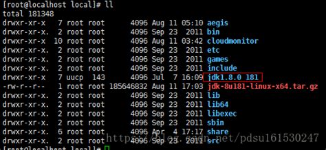linux 安装jdk jdk 8u181 linux x64 tar gz csdn博客