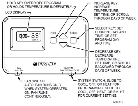 Trane Thermostat Wiring Diagram Tutorial Wiring Diagram