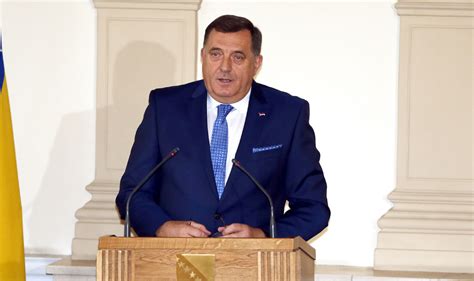Politische Spannungen Dodik Droht Mit Abspaltung