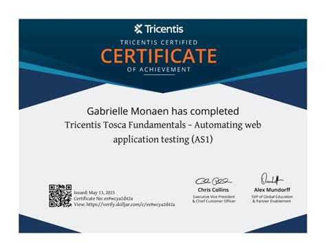 learn web application testing with tricentis tosca gabrielle monaen