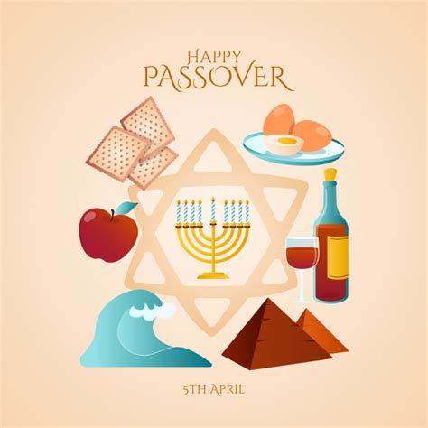 Happy Passover Symbols