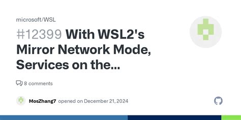 With WSL S Mirror Network Mode Services On The Windows Host Are Inaccessible But The Reverse