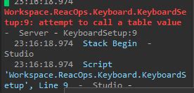 Lua Won T Let Me Find Length Of A Table Scripting Support Developer