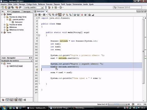 Aula Java 08 Programa Soma De Dois Números Parte 2 Youtube
