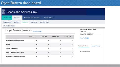 GSTR 3B Return Filing Process PDF