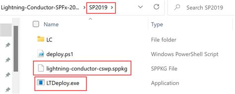 install the lightning conductor spfx app in sharepoint 2019