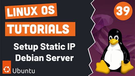 Setup Static Ip On Debian Server Linux Tutorials 39 Urdu And Hindi Youtube