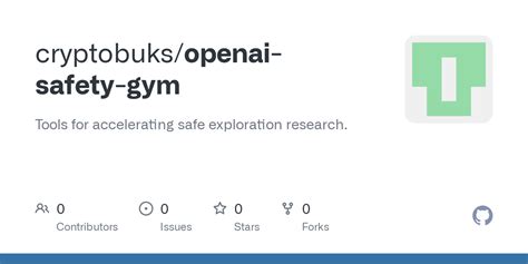 github cryptobuks openai safety gym tools for accelerating safe