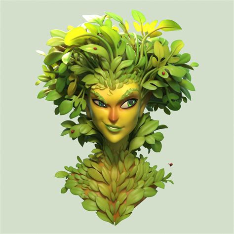 Nikita Svechnikov Showed His Character Workflow Using Forest Nymph And