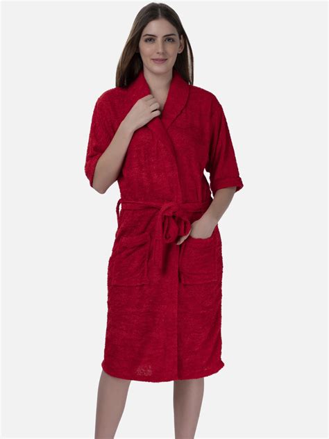Cotton Bath Robe Buy Plus Size Bath Robe For Women Online Poftik