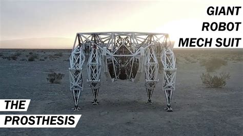 Giant Hydraulic Human Powered Mech Suit Youtube