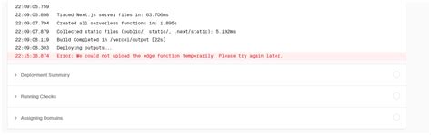 Javascript Dynamicservererror When Deployed To Vercel But Previous
