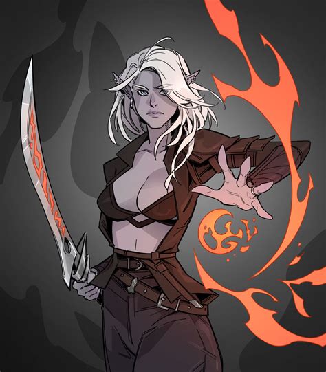 Drow Cleric By Iwanmankowski On Deviantart