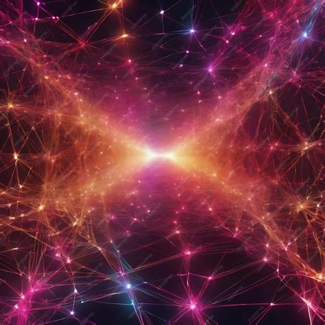 Premium Ai Image Plexus Abstract Network Titles Technology Digital